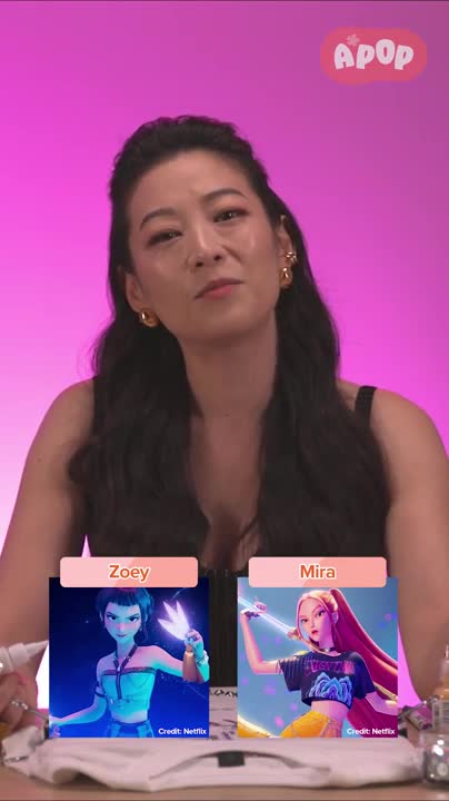 Arden Cho plays This or That: KPop Demon Hunters Characters