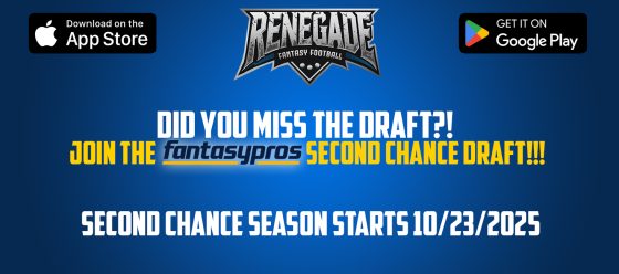 Renegade Fantasy Football: Second Chance Draft – Risers to Target