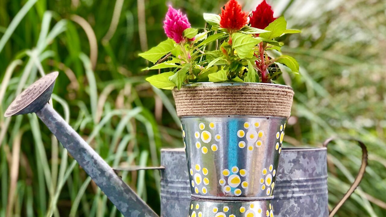 Two-Pot Planter
