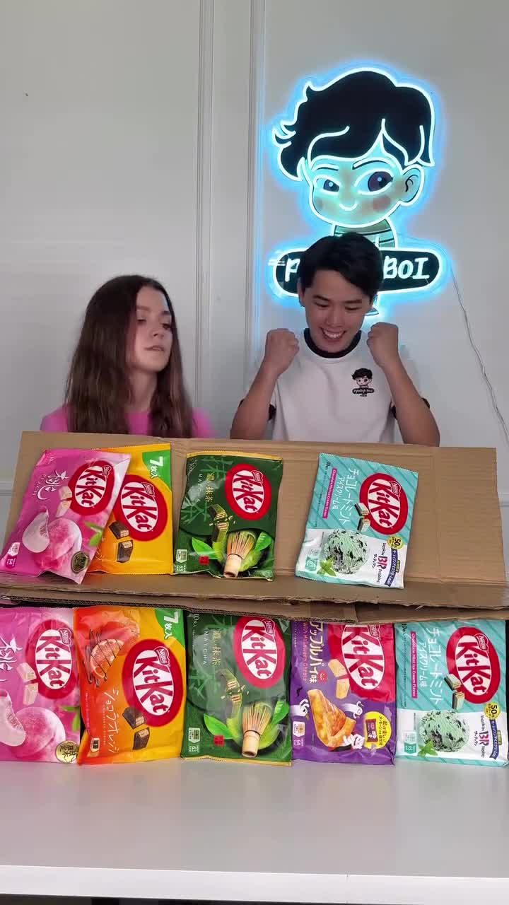 What color is your Kit Kat?