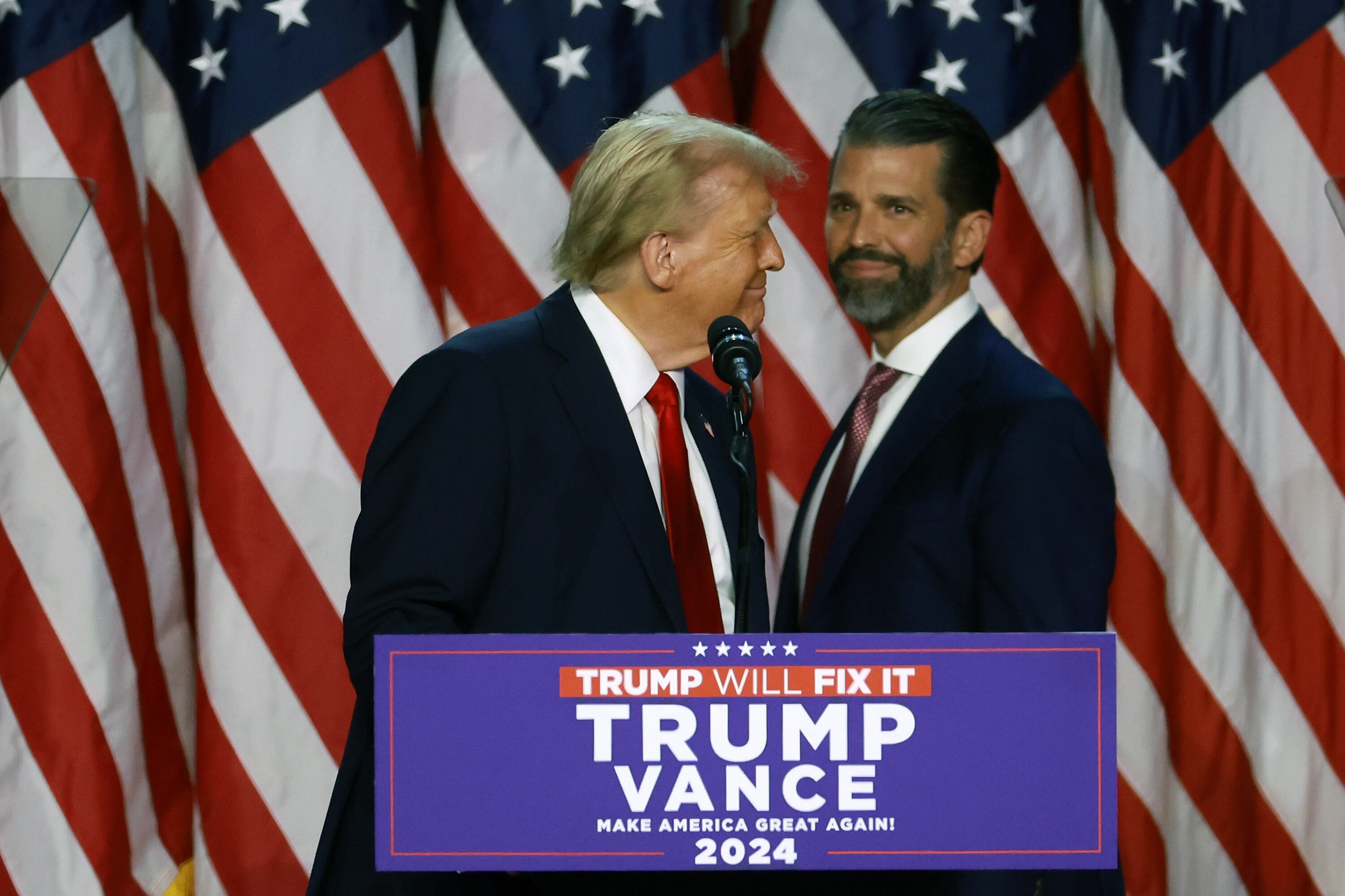 Donald Trump Jr. Cornered on His Family’s Crypto Cash Grab
