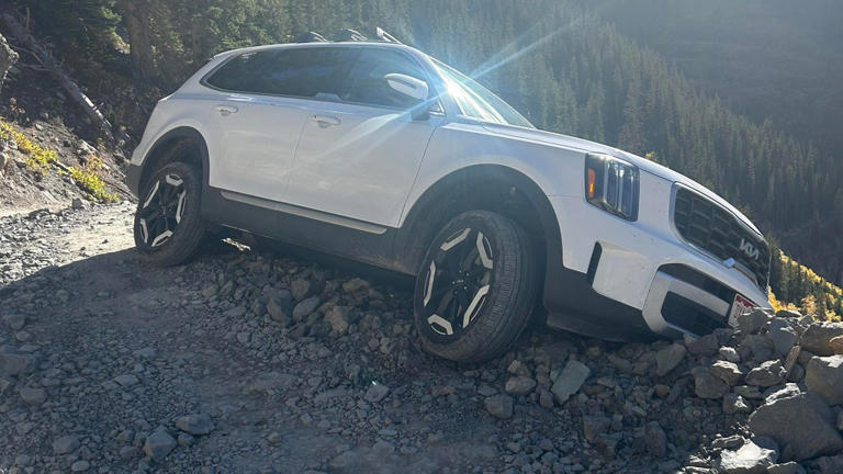 Black Bear Pass in southern Colorado reopens after Kia Telluride gets ...