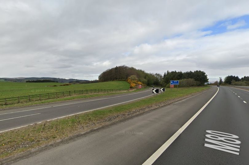 M80 slip road set for overnight closure for survey work after subsidence