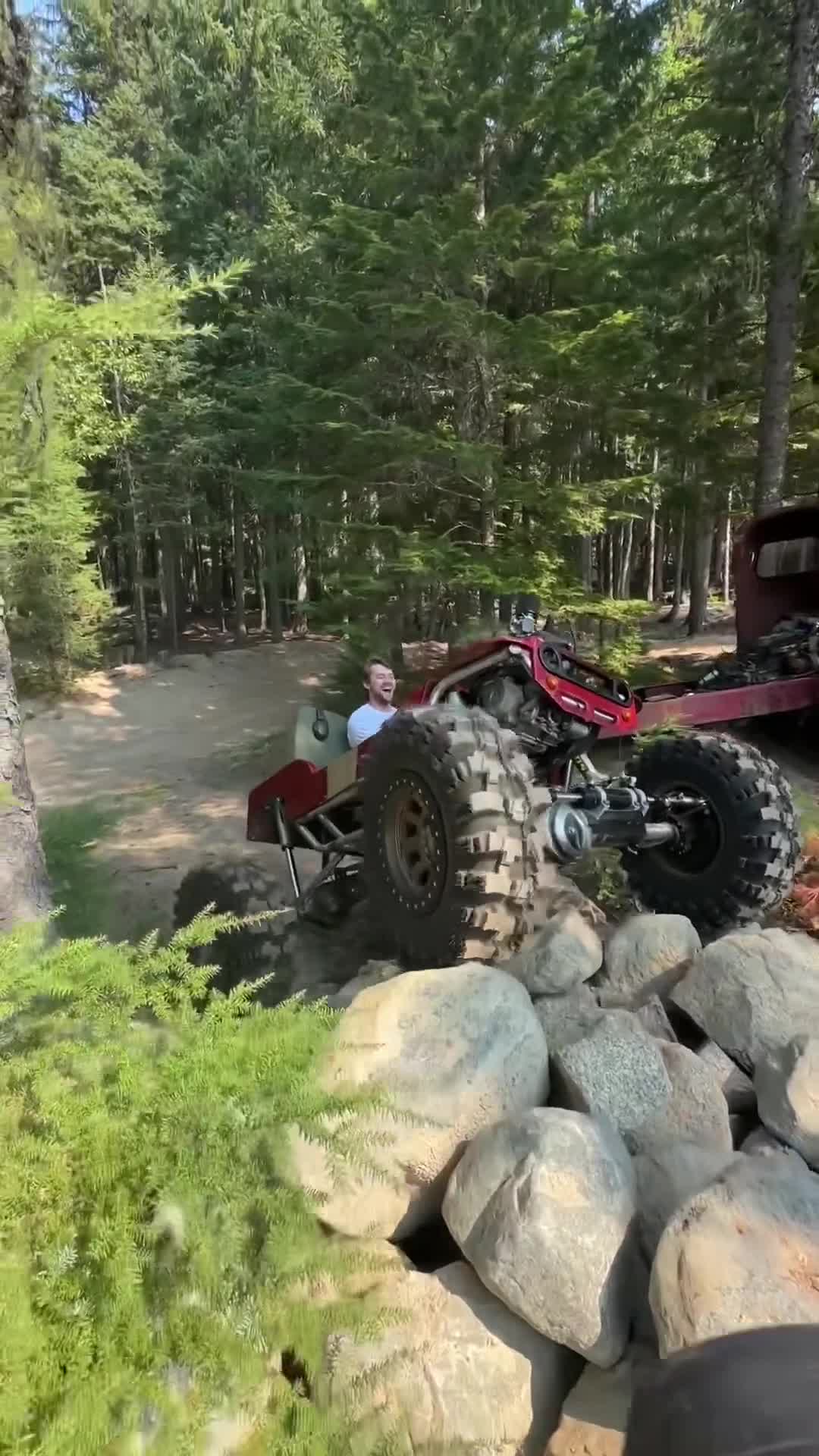 If the mini jeep does this well with full tire pressure and no cooling ...