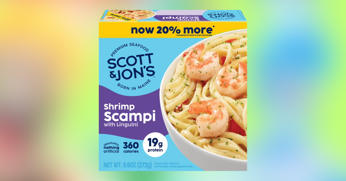 Scott & Jon's Shrimp Scampi With Linguini Recalled Nationwide Over Listeria Risk