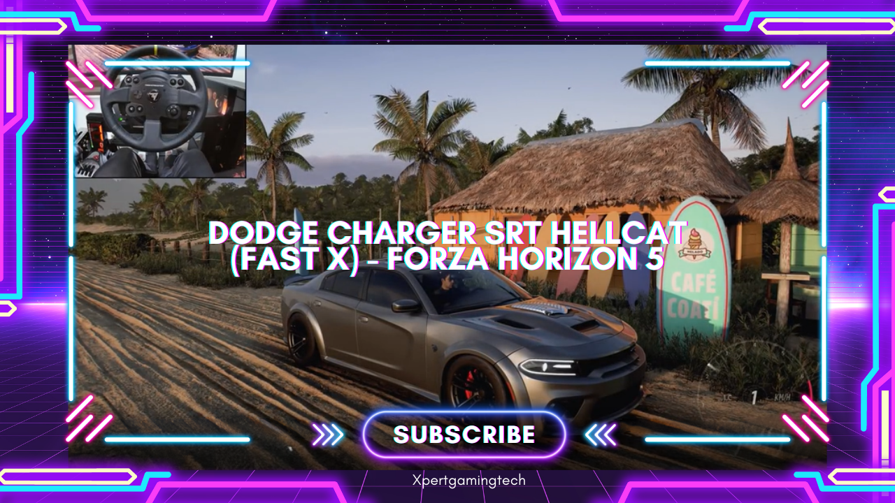 Dodge Charger SRT Hellcat from Fast X – Forza Horizon 5 | Thrustmaster ...