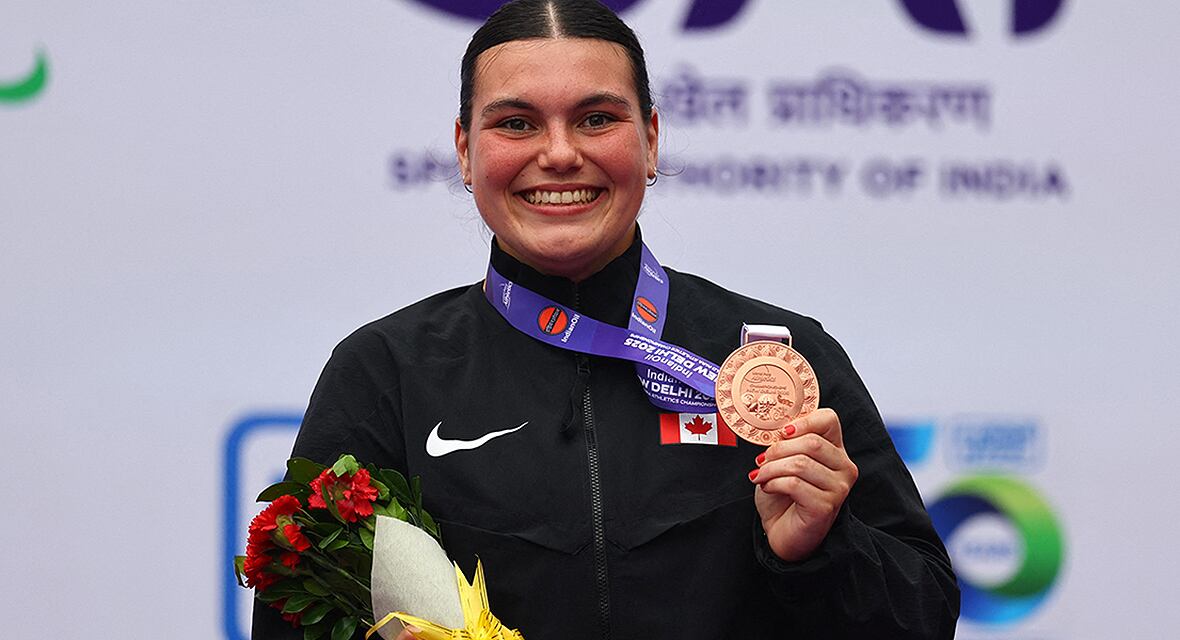 Canada's Katie Pegg picks up her 1st Para athletics world medal ...