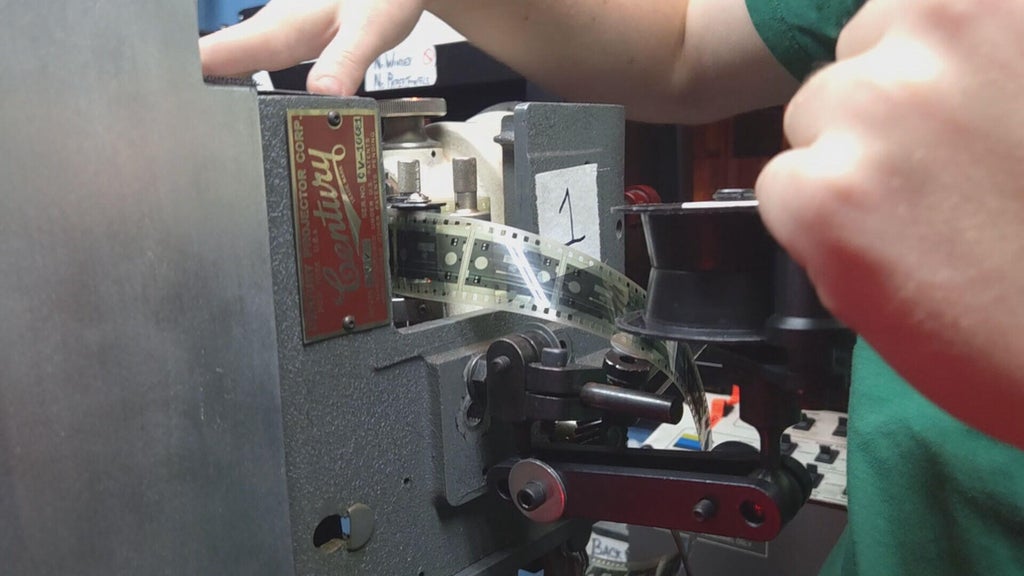 Massachusetts theater one of 4 in the world showing new film in vintage ...