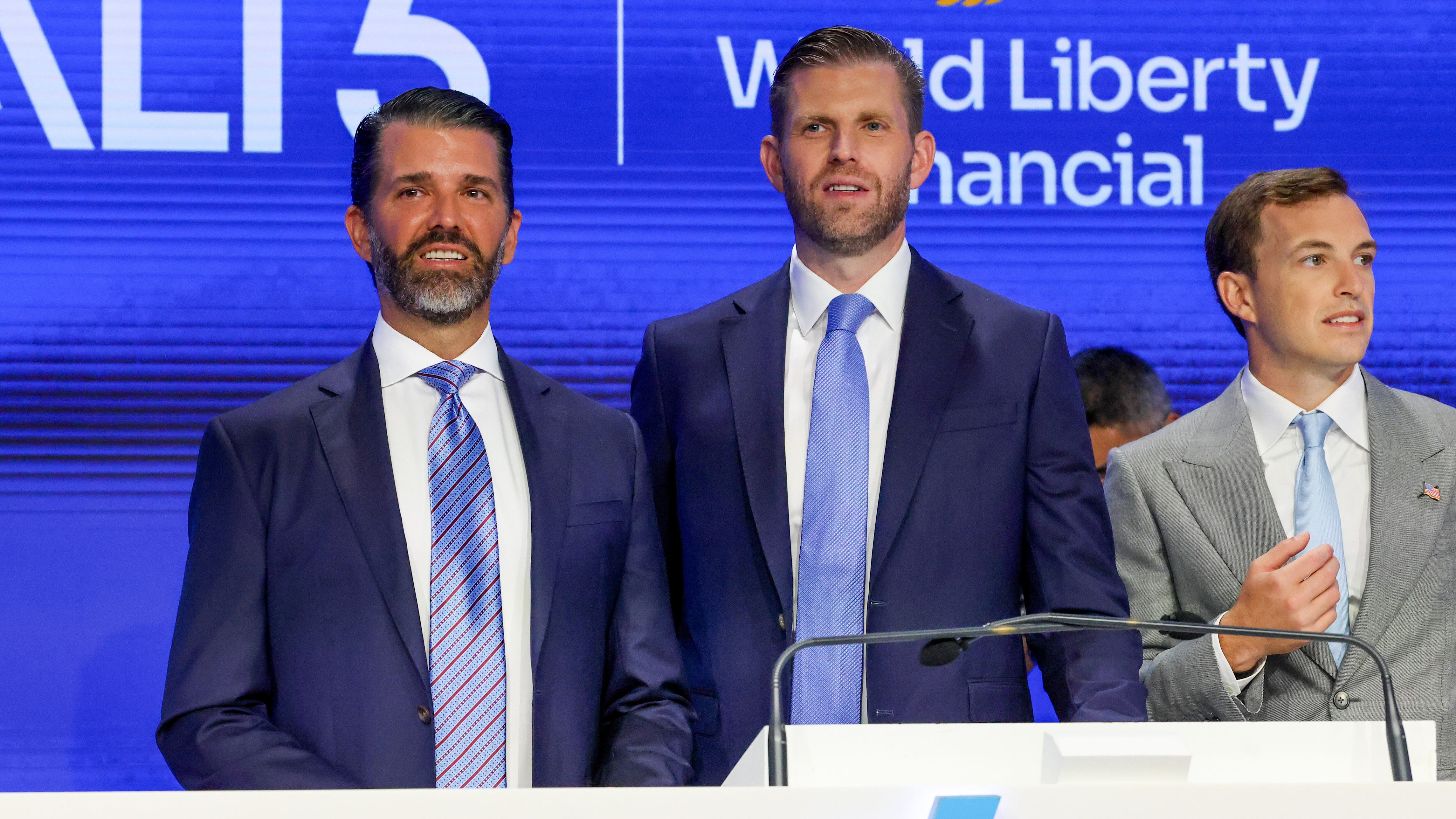 Donald Trump Jr. Cornered on His Family’s Crypto Cash Grab