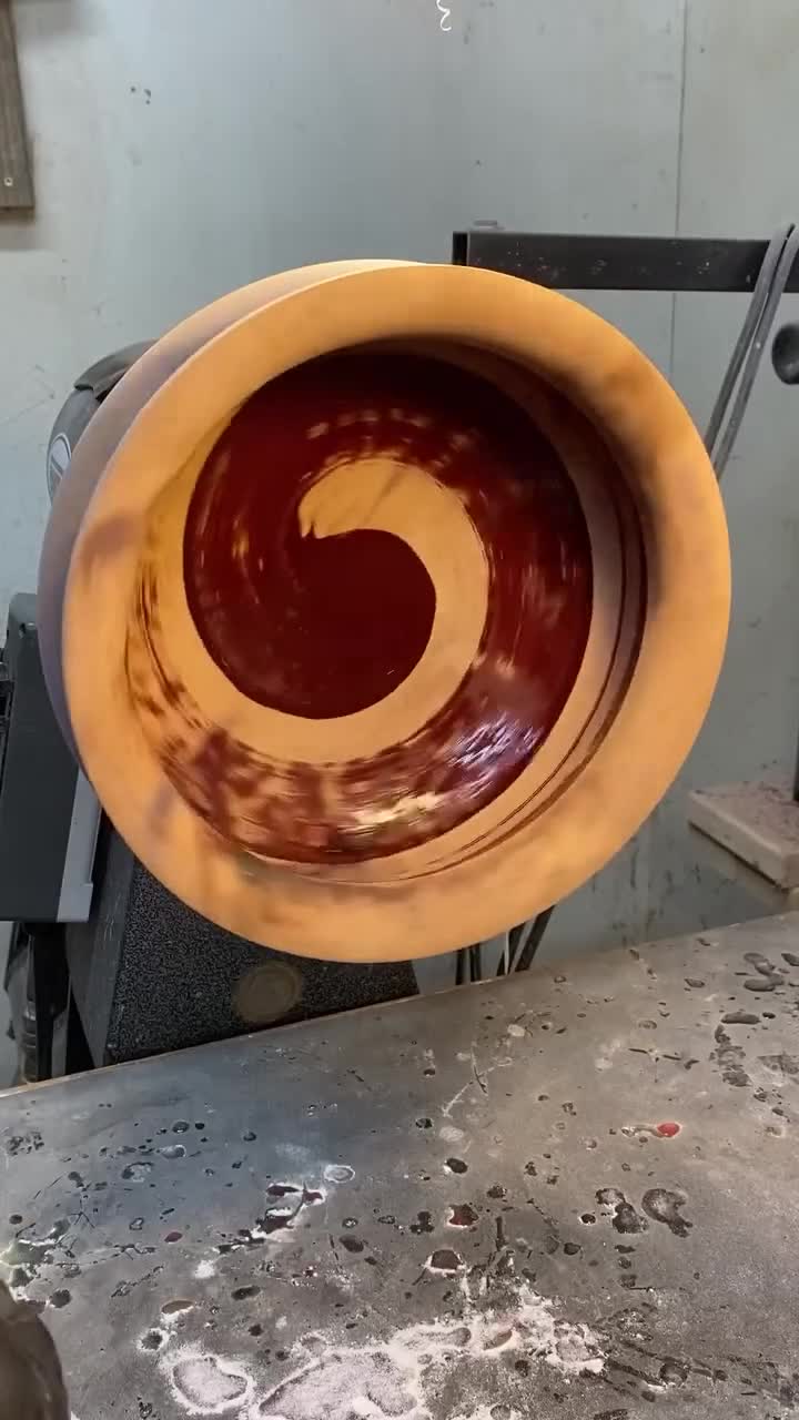 How I added color to redwood burl