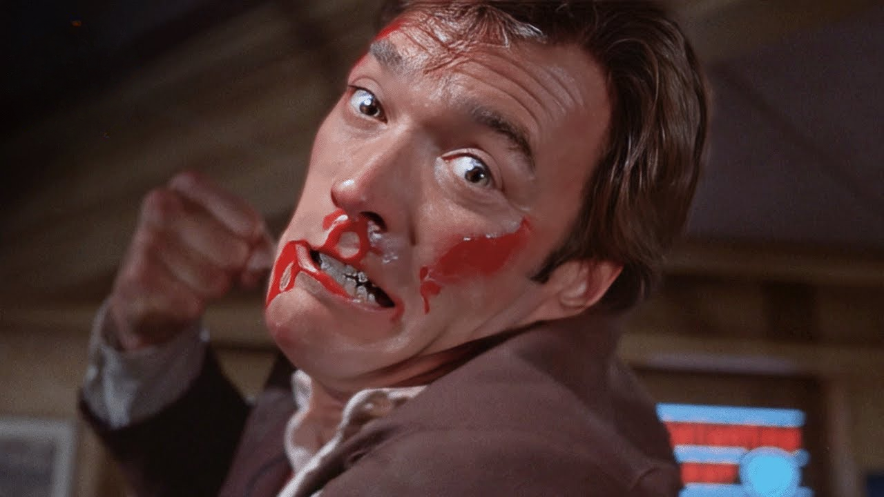 The Legendary Billiard Hall Fight (Clint Eastwood) Coogan's Bluff