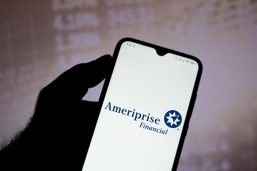 Ameriprise reports Q3 adjusted operating EPS $9.92, consensus $9.76