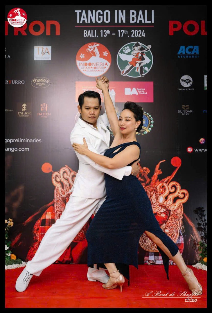 Lần đầu vũ công Việt Nam lọt vòng bán kết Giải vô địch Tango thế giới