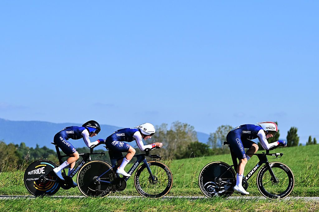 Road European Championships: France celebrates elite TTT mixed relay ...