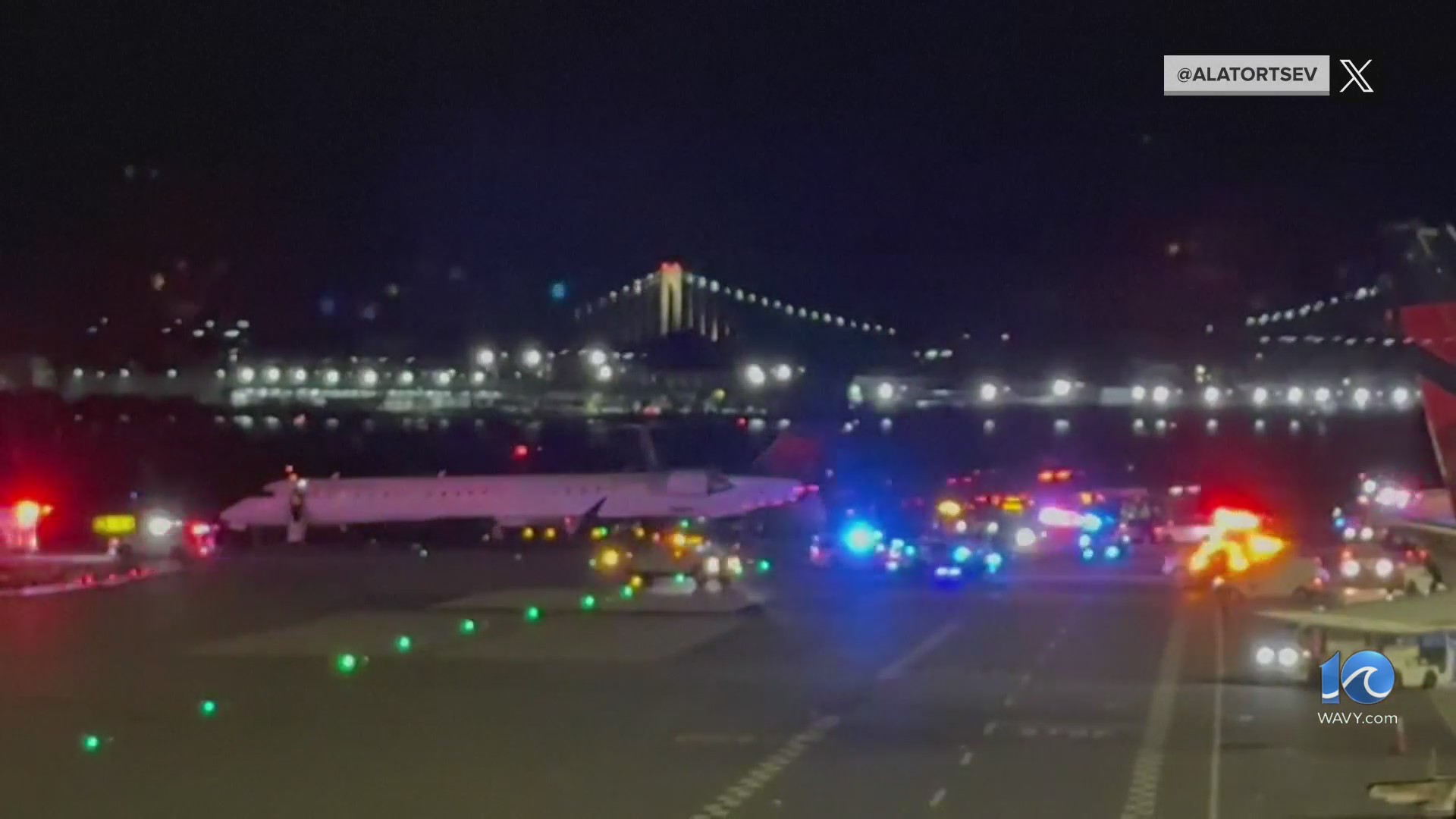 Delta jets collide on ground at NY airport