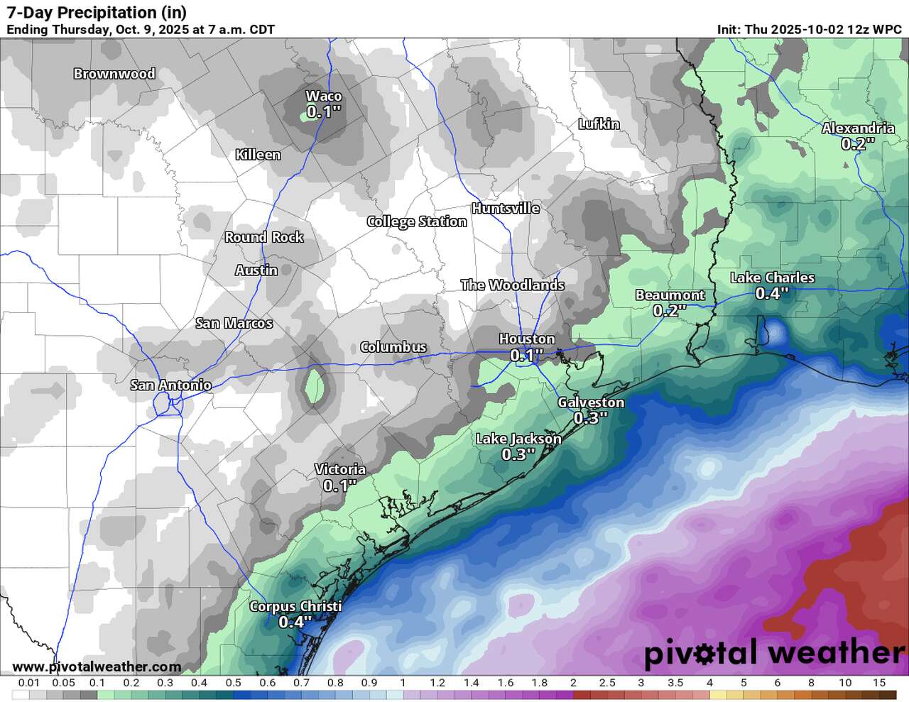 Possible Gulf disturbance could affect Houston weather next week