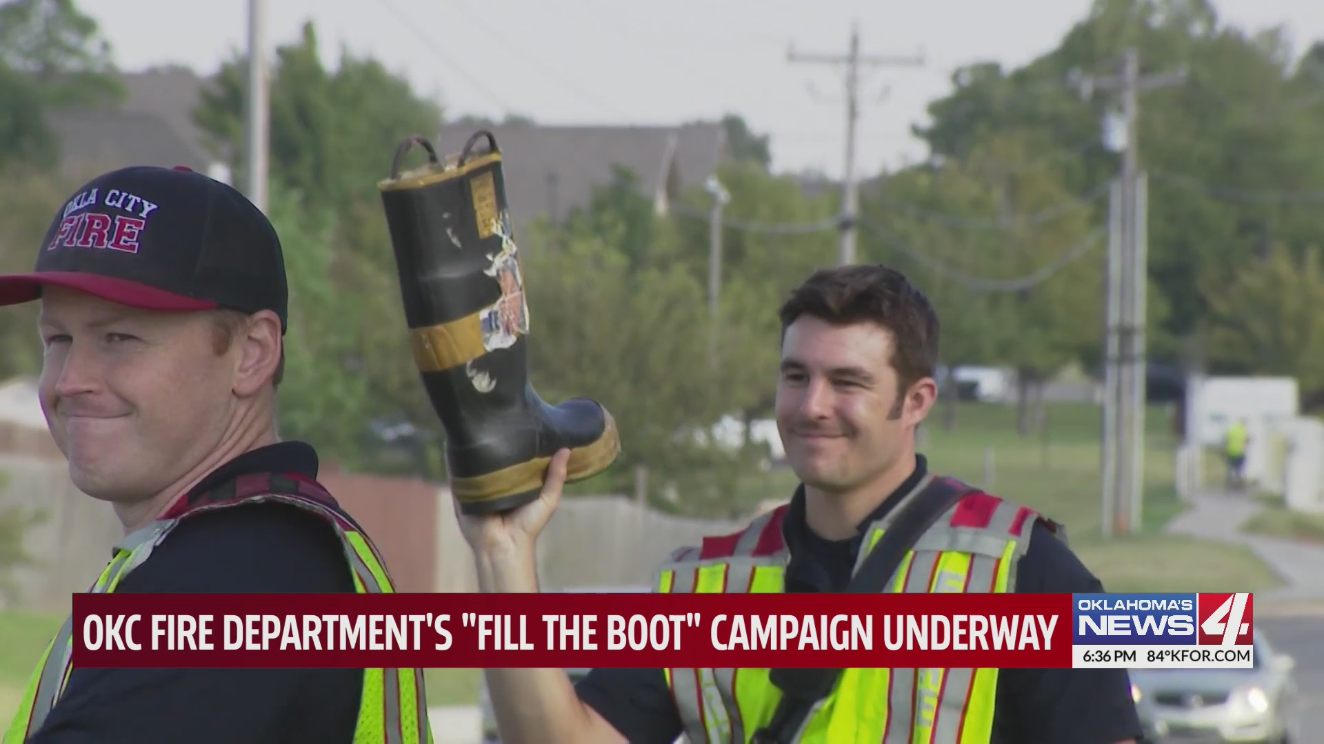 OKC Fire Department's "Fill the Boot" campaign underway