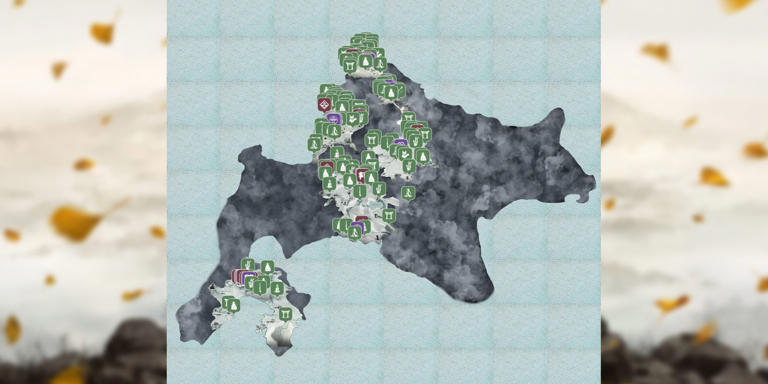 Ghost Of Yotei - Interactive Map (Ezo)