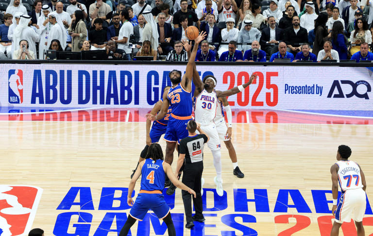 Knicks beat 76ers in NBA Abu Dhabi preseason game: Score, stats, highlights