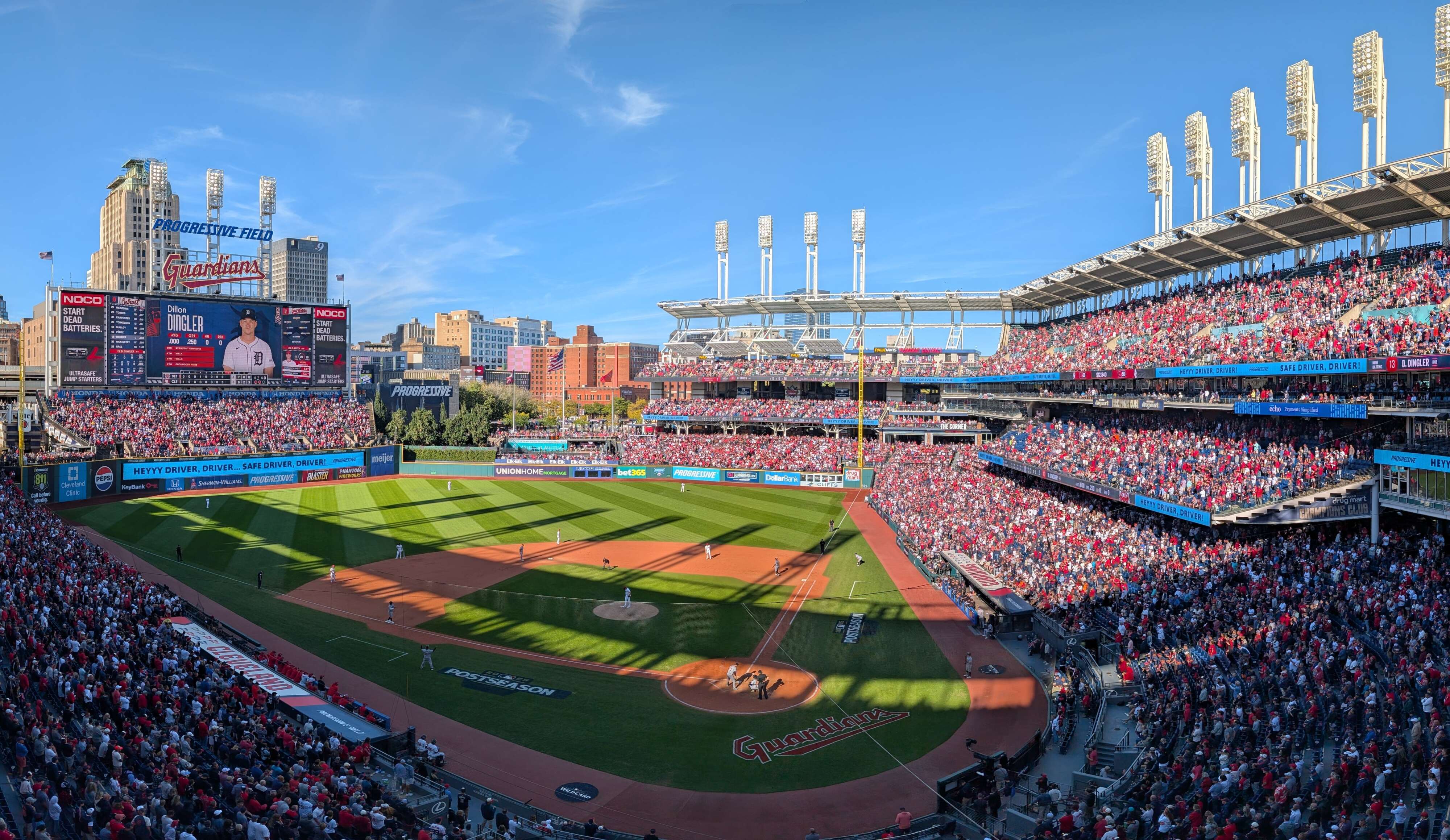 Tigers set for 3:08 first pitch in Game 3, with Progressive Field ...