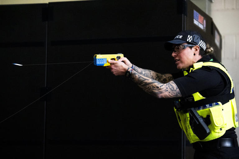 New Taser with almost double firing distance approved for police forces