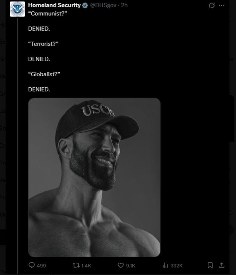 DHS Shares Clear White Nationalist Propaganda in Immigration Post