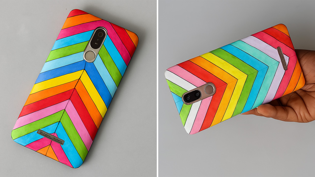 DIY Mobile Cover Decoration Best Out of Waste