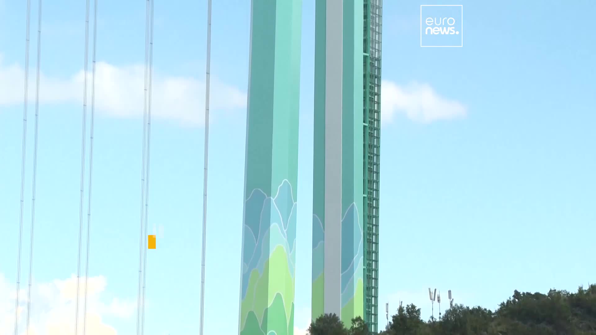 Watch: World’s tallest bridge opens in China. It's nearly 9 times ...
