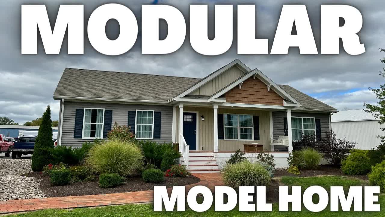 "Pioneer" by Ritz Craft Homes | 3 Bed, 2 Bath Prefab House Tour