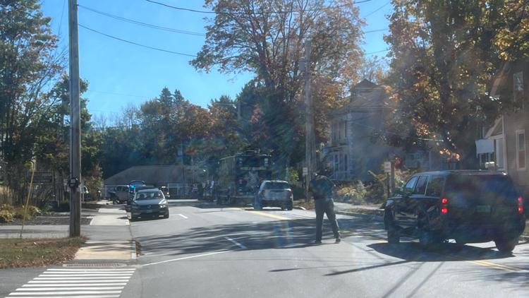 Search for shooting suspect led to 'secure status' at Gorham schools