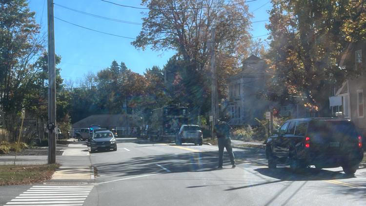 Search for shooting suspect led to 'secure status' at Gorham schools