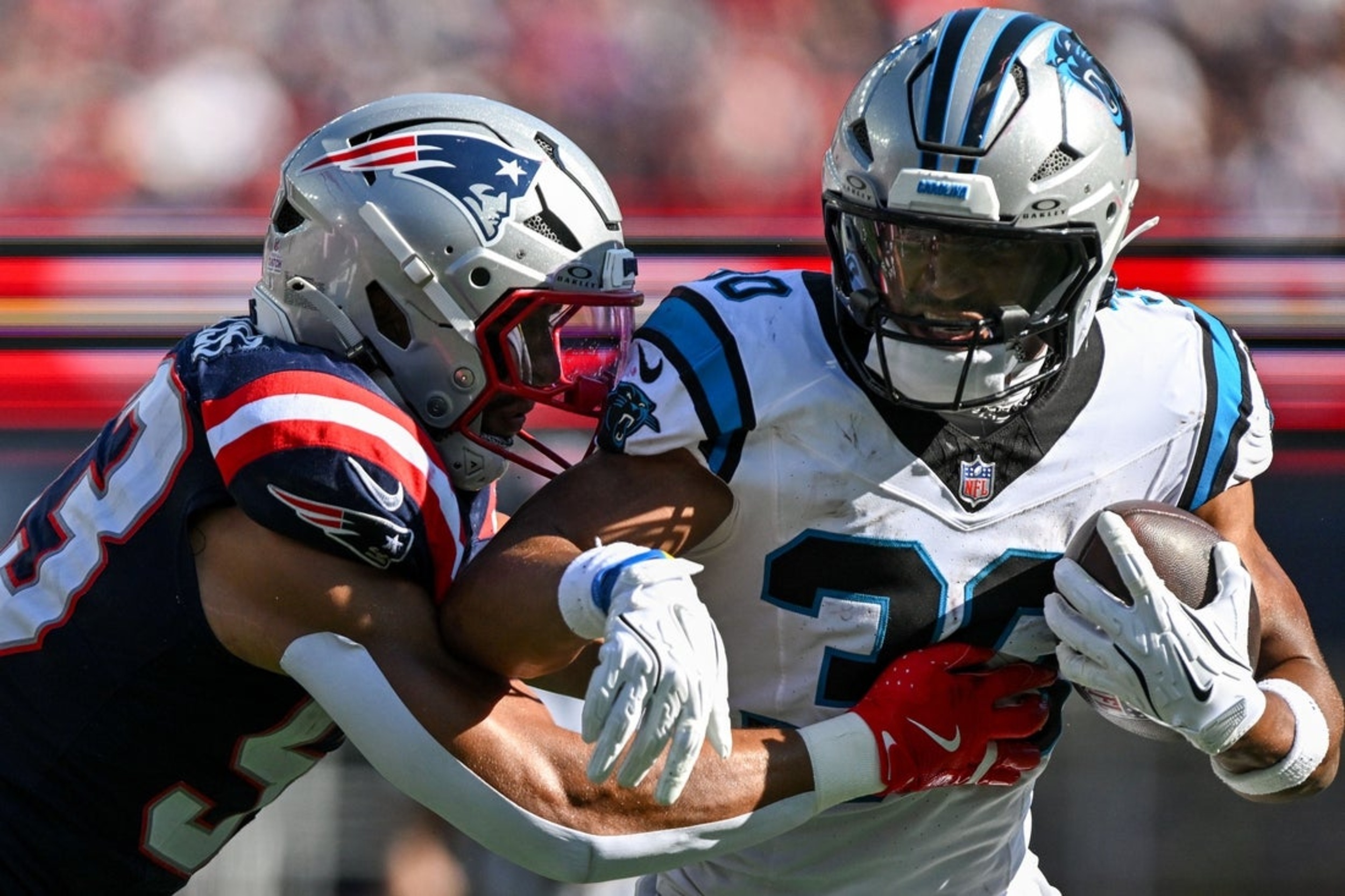 Panthers RB Chuba Hubbard (calf) misses another practice