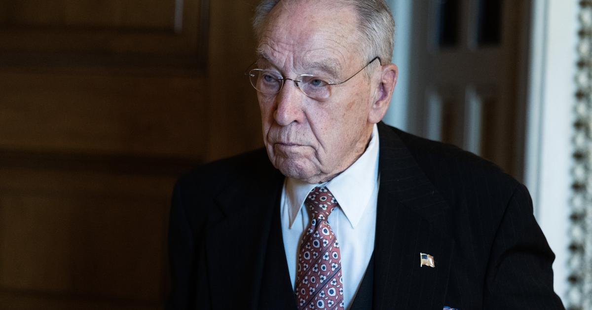 Grassley reveals former FBI Director Christopher Wray, Merrick Garland ...