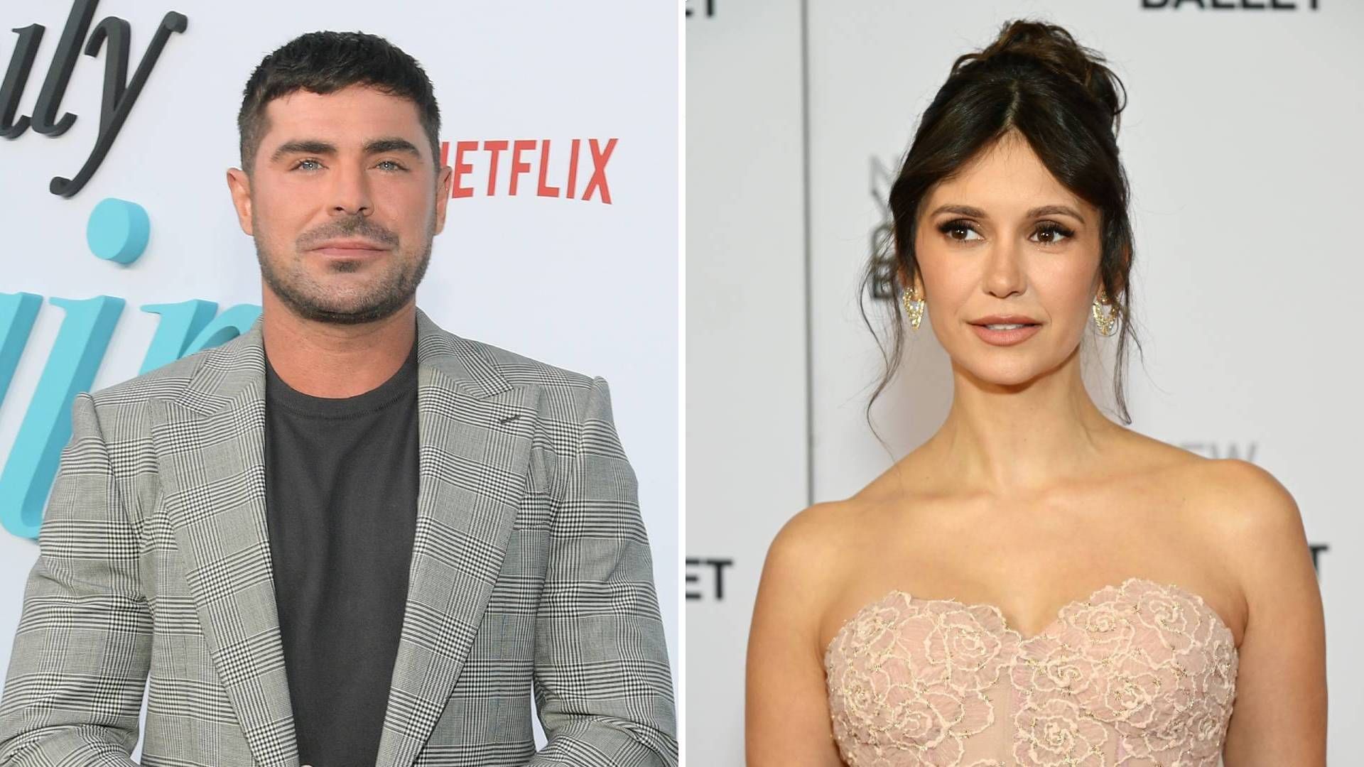 Nina Dobrev breaks silence on Zac Efron dating rumors after Shaun White split