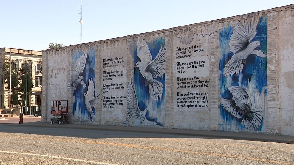 Local artist starts mural movement to inspire cities with messages of ...