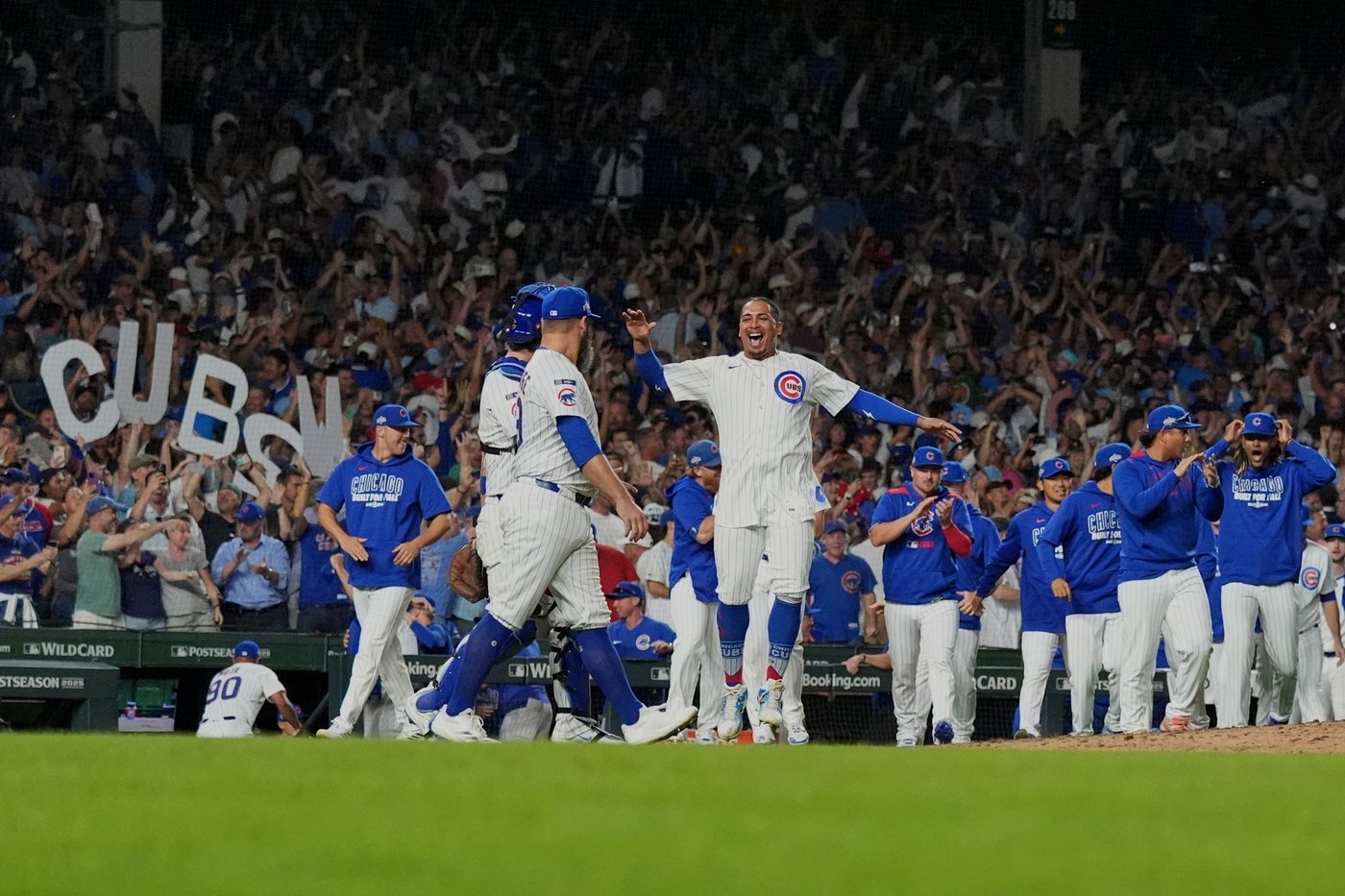 Cubs beat Padres 3-1 to clinch Wild Card Series, advance to NL Division ...