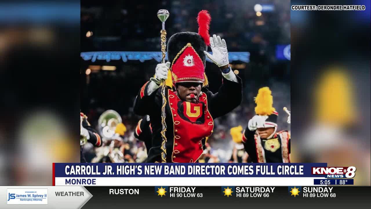 From student to band director: Carroll Junior High alum returns to lead ...