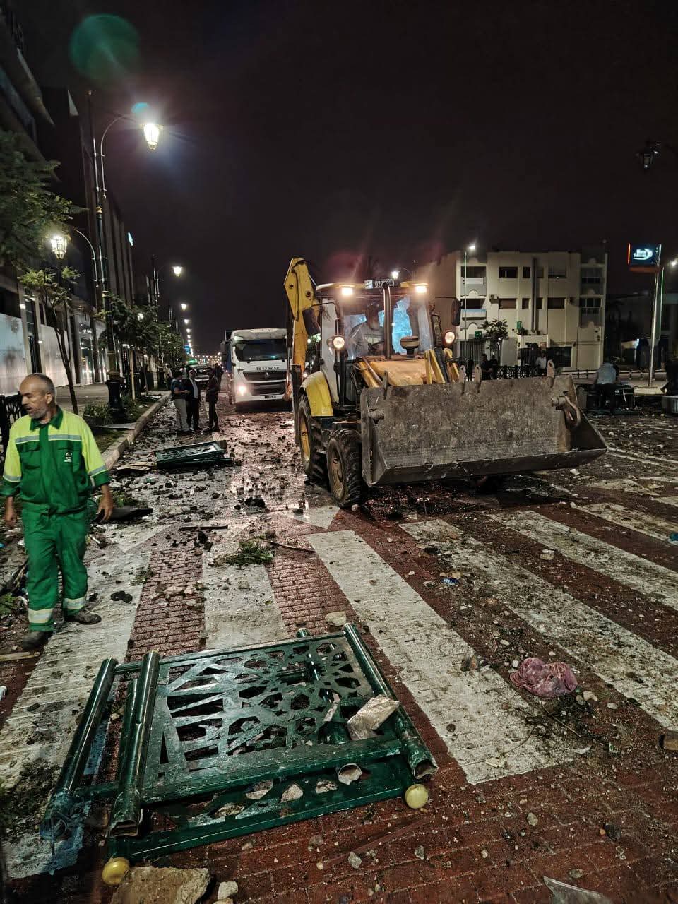 Protest riots leaves heavy material toll with millions in damage