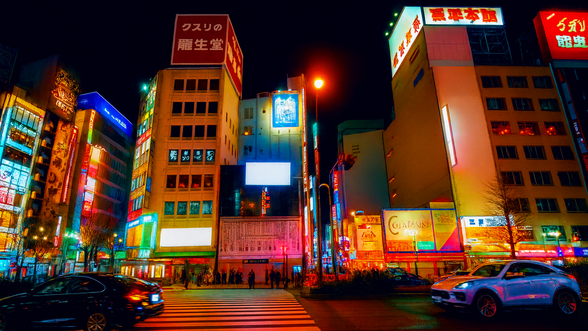 Walking Tour Tokyo Japan – Scenic Night Walk Through the City Lights (4K)