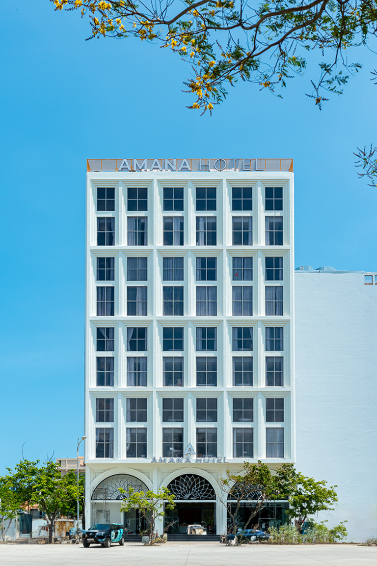 Kiến trúc boutique tối giản của khách sạn Amana