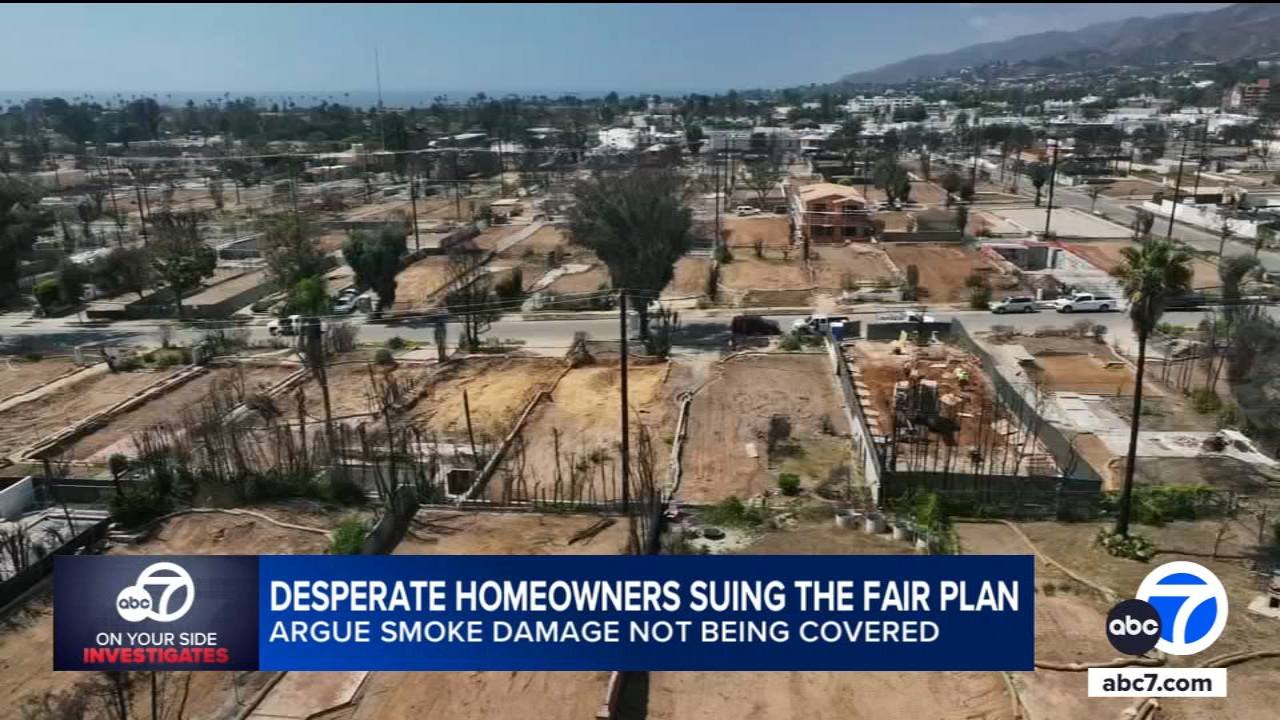 Fire victims suing California FAIR plan; claim smoke damage isn't being ...