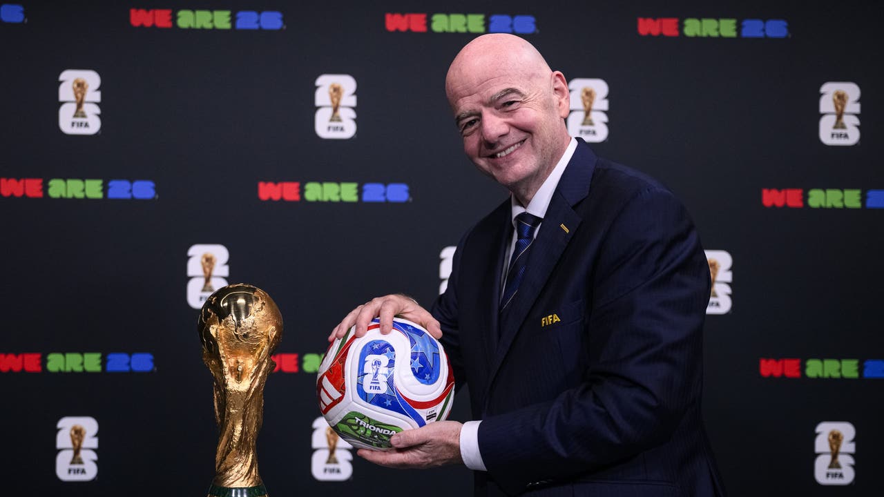 FIFA unveils TRIONDA: Official Match Ball for the 2026 World Cup