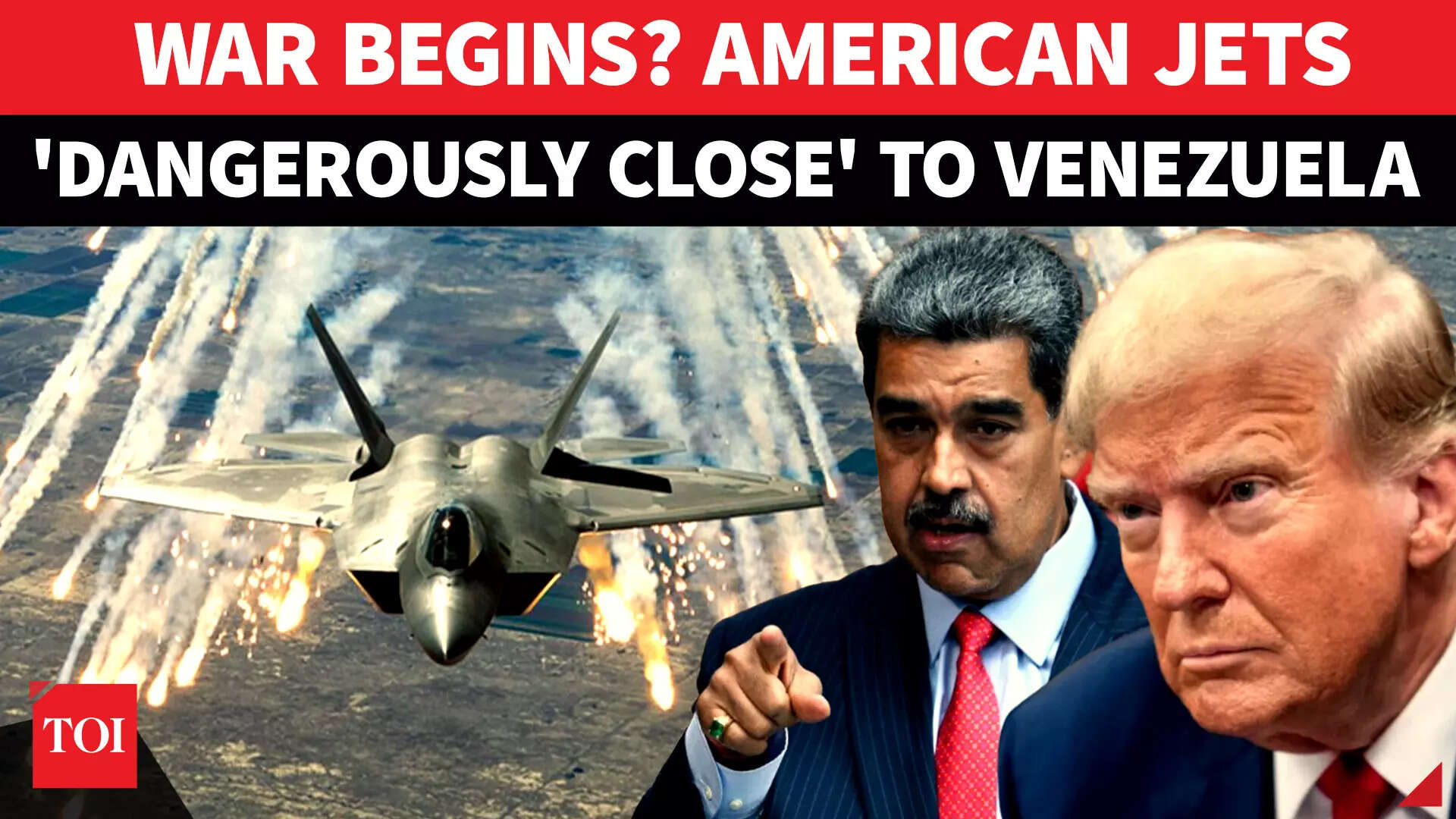 Venezuela Defence Minister's Big Warning After Five US Fighter Jets ...