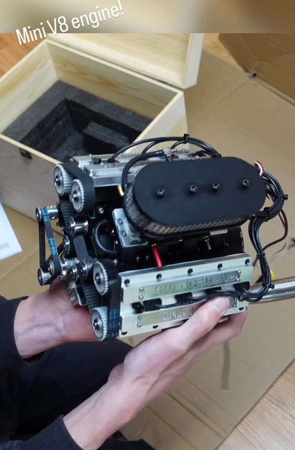 Unbelievable Paddle Board Build with a Mini V8 Engine