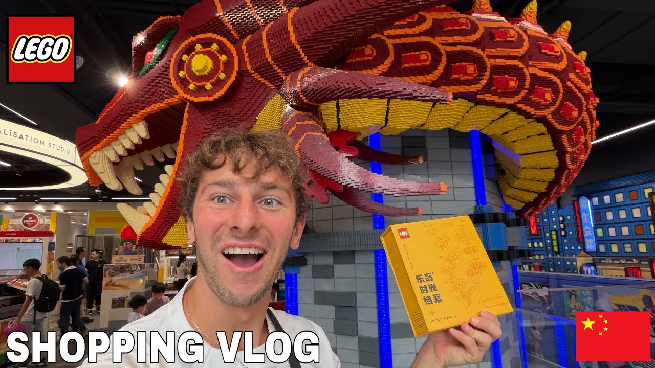 Lego Store Shanghai Shopping – Discovering Rare and Exclusive Sets