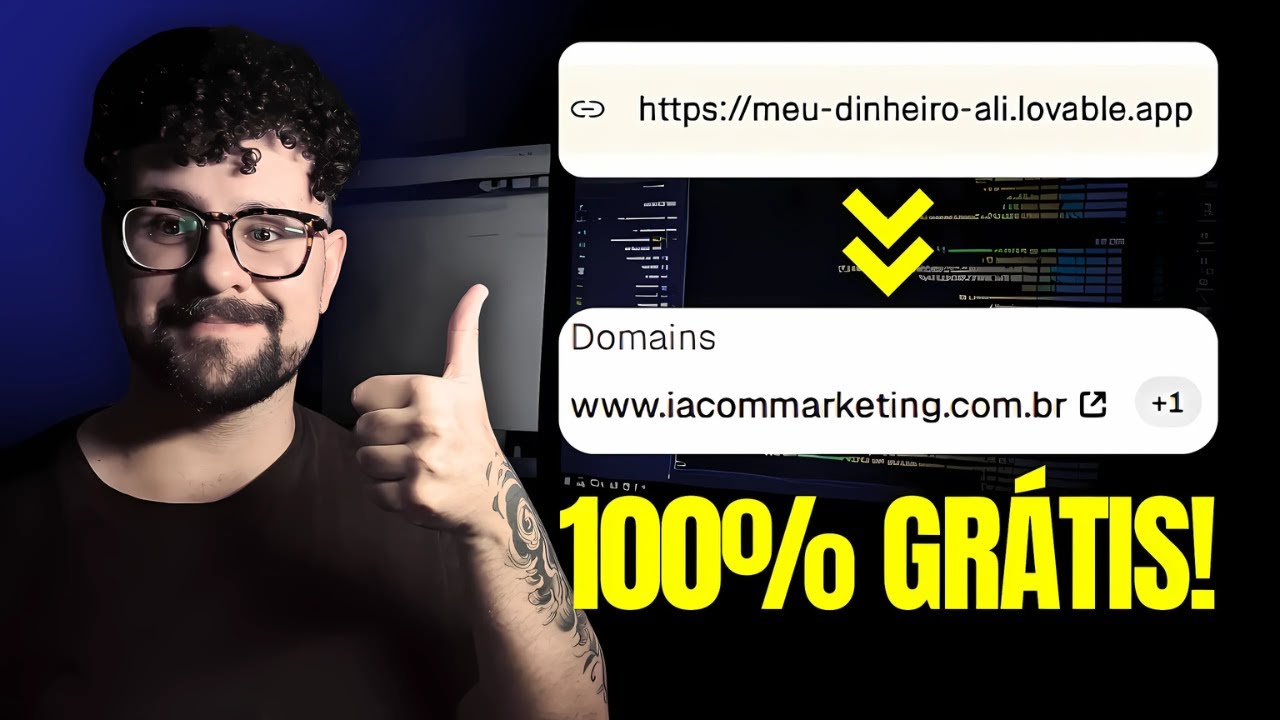 Como Usar Seu Domínio no Lovable Gratuitamente (Tutorial Passo a Passo)