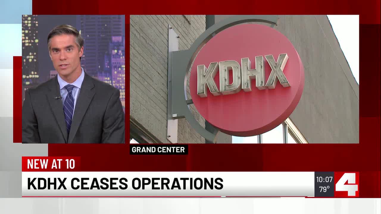 KDHX stops operations