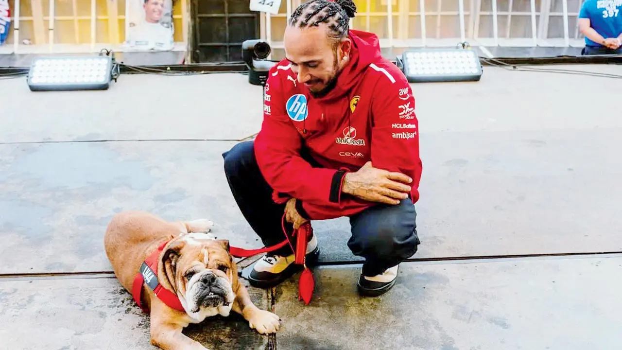 Lewis Hamilton mourns the passing of Roscoe, his pet dog