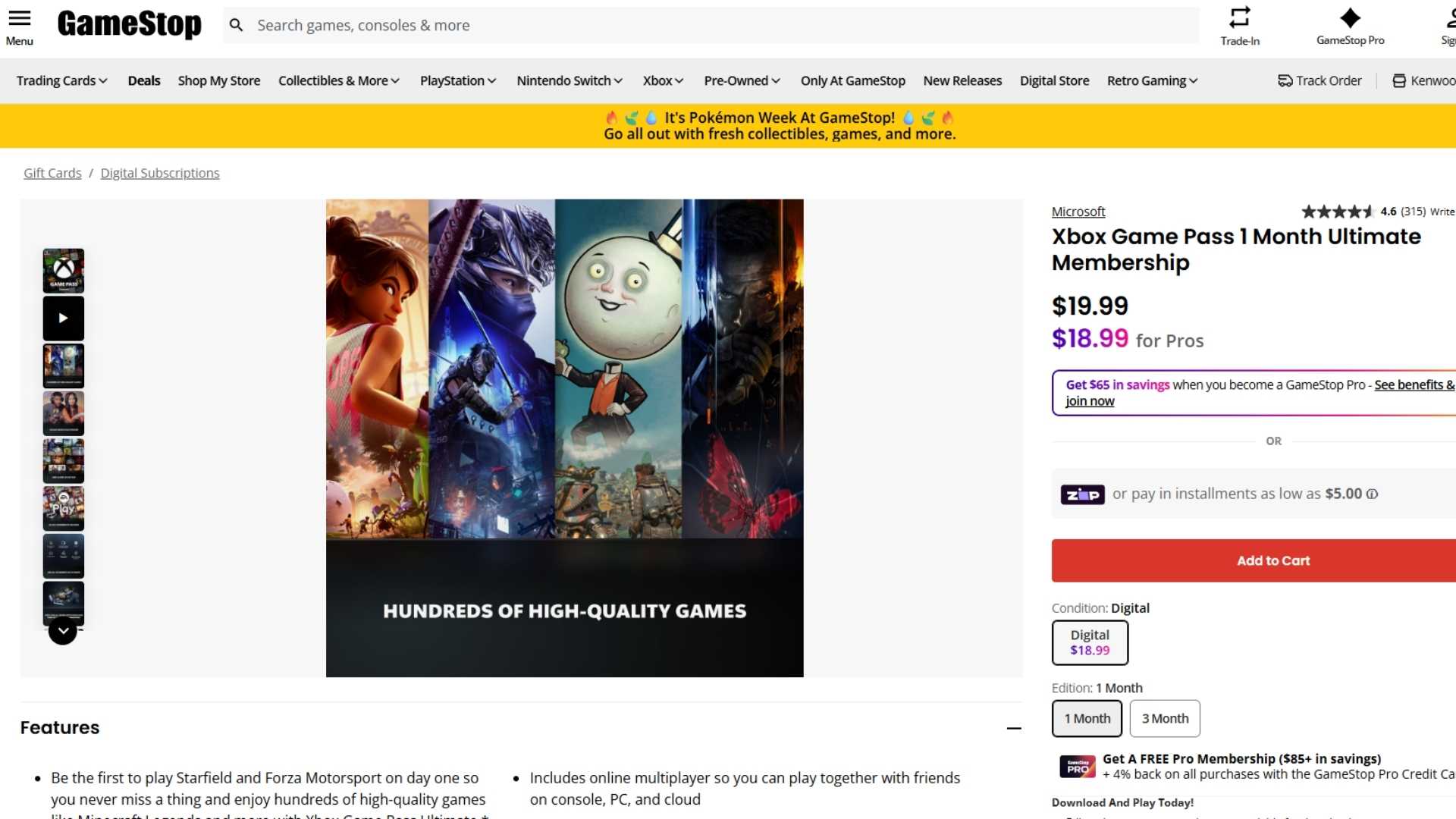 GameStop Goes Guerrilla On Xbox With Old GamePass Prices