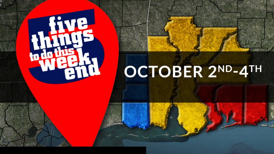 5 Things to Do This Weekend — Oct. 2-5